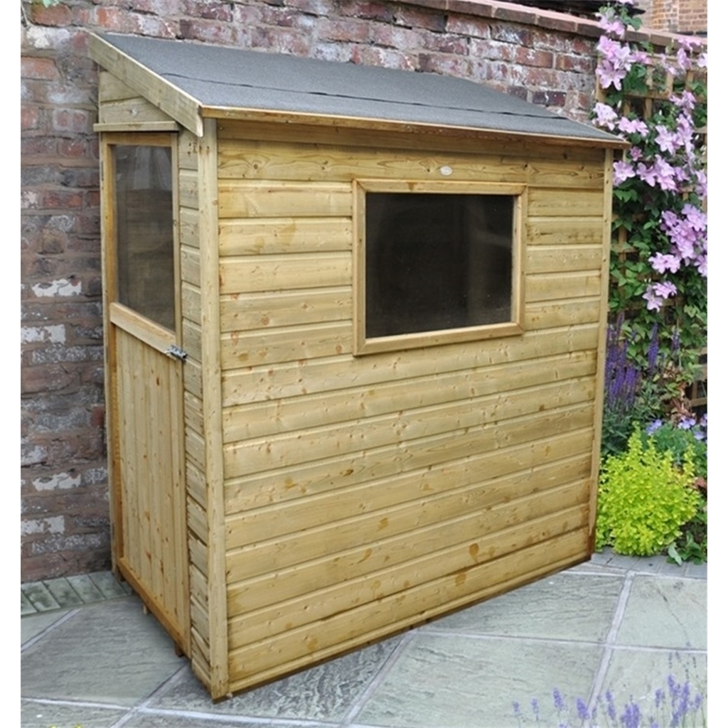 6ft x 3ft Shiplap Pressure Treated Wall Shed